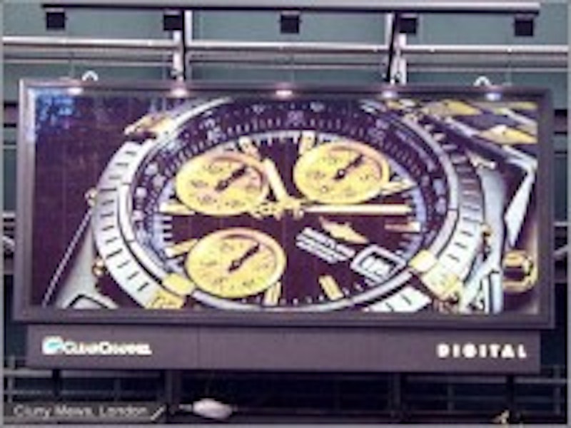 World's largest digital non-emissive display | Printed Electronics World