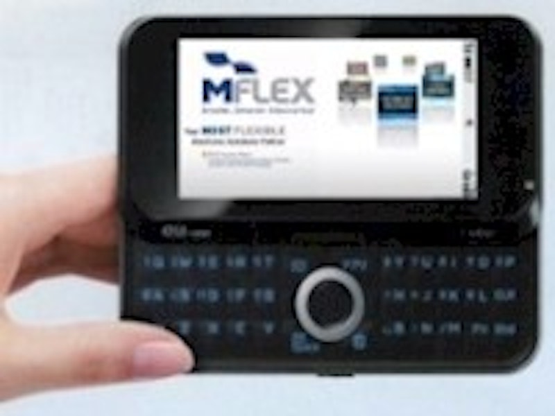 Biblio - Toshiba's e-reader mobile phone | Printed Electronics World