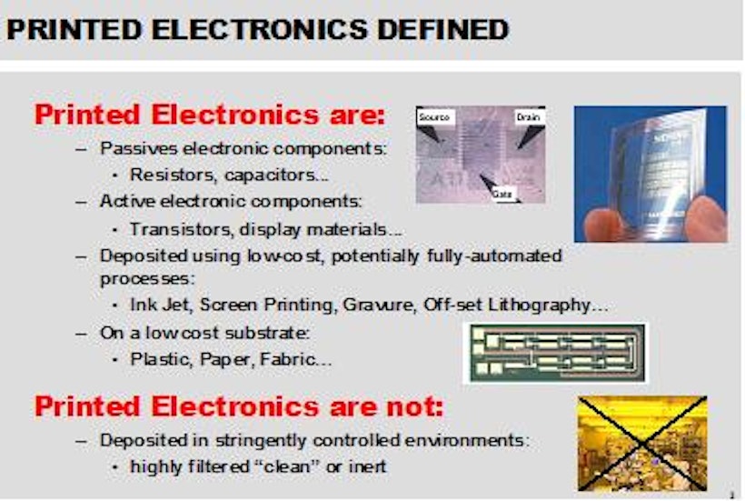 Printed electronics | Printed Electronics World