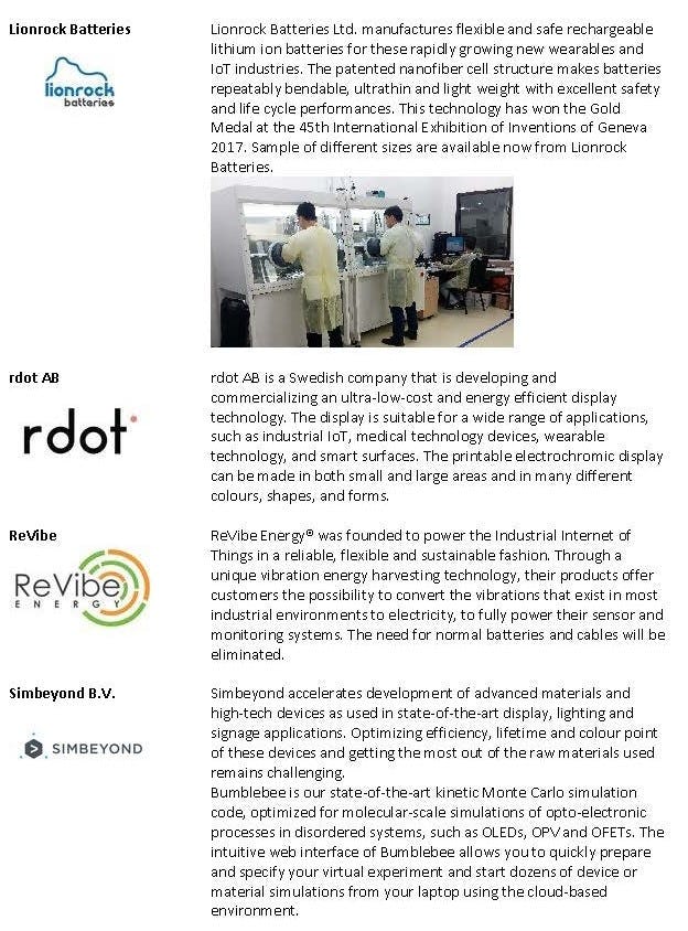 IDTechEx Announces the Winners of Launchpad | Printed Electronics World