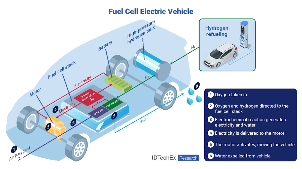 The Case for Fuel Cell Electric Vehicles: Efficiency and Scalability | IDTechEx Research Article