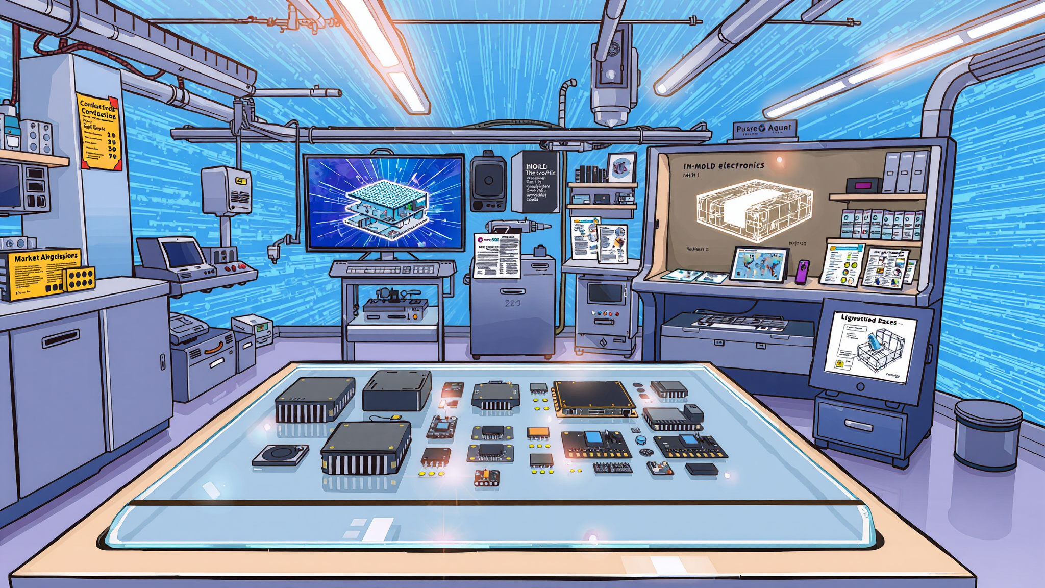 Electronic Adhesives Meet Thermoforming for In-Mold Electronics | IDTechEx Research Article